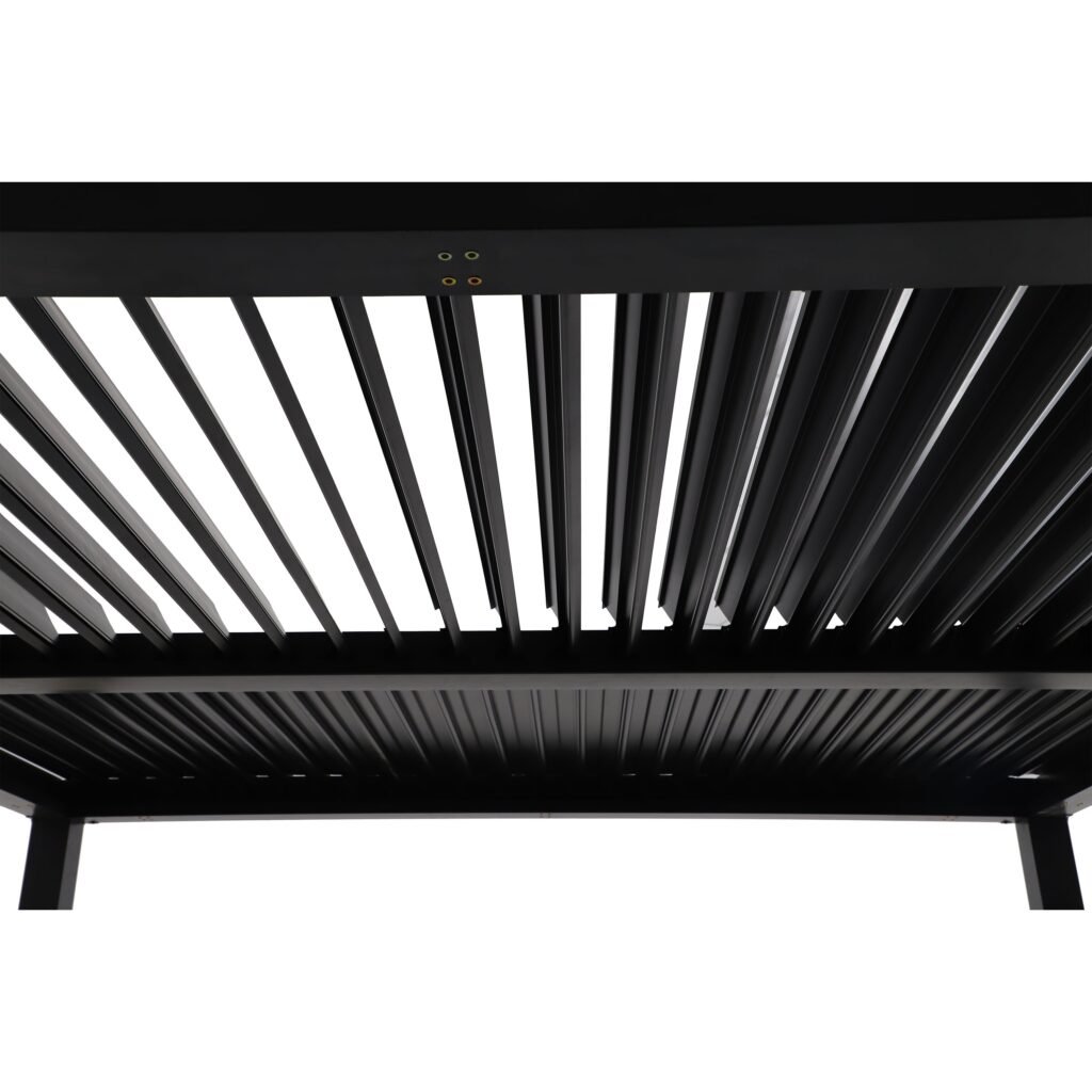 Pérgola Clima Origin 313x198 Gris Oscuro - Naterial Uruguay